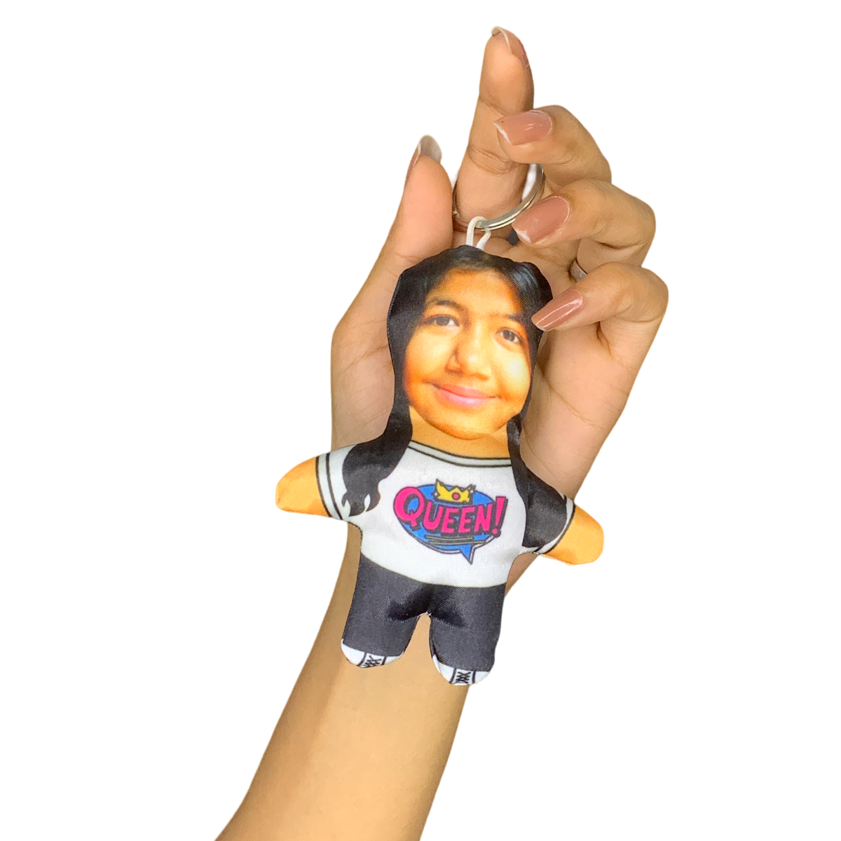 Personalise Face Mini Me Keychain | Personalized Gift For Everyone ...