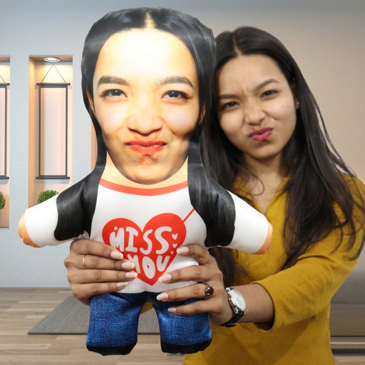 Mini Me Cushion For Her | Personalized Gifts For Her – THUNDER BUDDY®