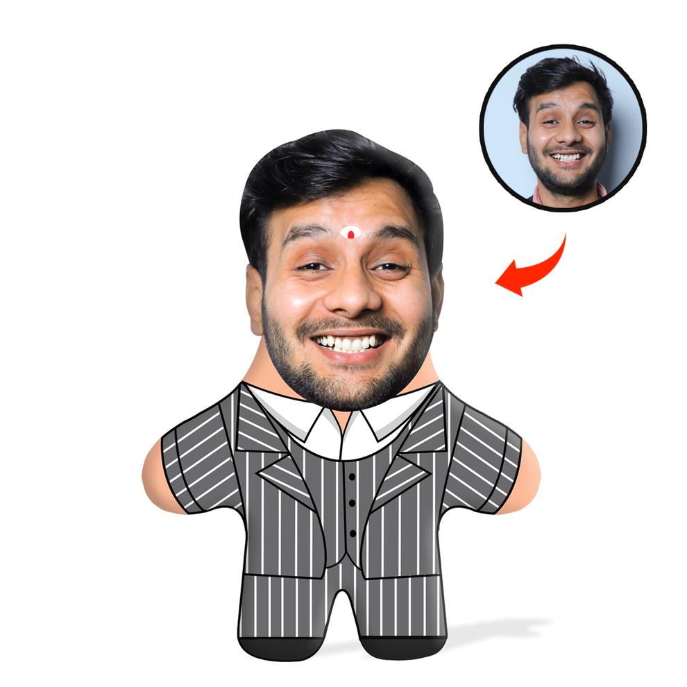 Uday Mini Me Pillow | Personalized Cushion Gift – THUNDER BUDDY®