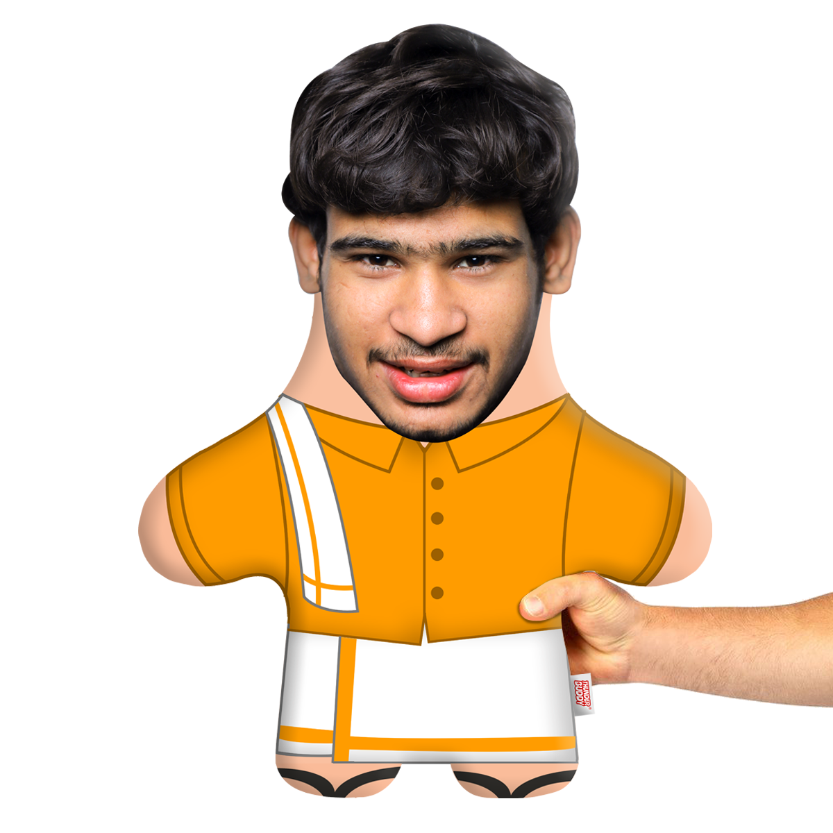 South Indian Mini Me Cushion | Personalized Doll – THUNDER BUDDY®